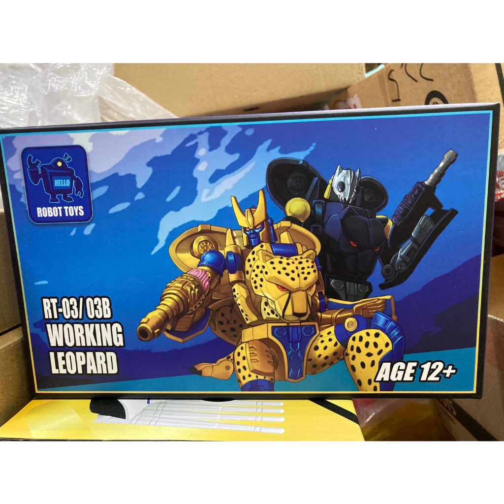 全新現貨 變形金剛 第三方 機甲玩具 RT-03 RT-03B 黃豹 打工豹 黑豹 勇士 套組 小比例 野獸之戰 | 蝦皮購物