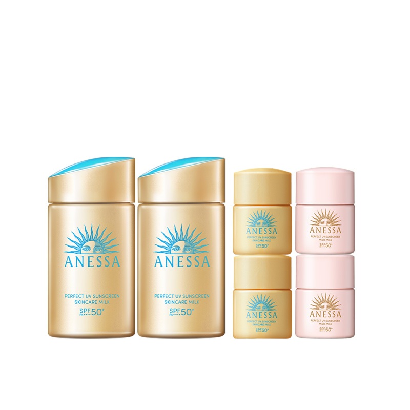 ANESSA 安耐曬 金鑽高效防曬露NA 5X版【watashi+資生堂官方店】防曬乳 | 蝦皮購物