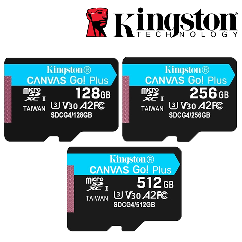 Kingston 金士頓 512G 256G microSDXC TF U3 A2 記憶卡 SDCG4 128G DJI | 蝦皮購物