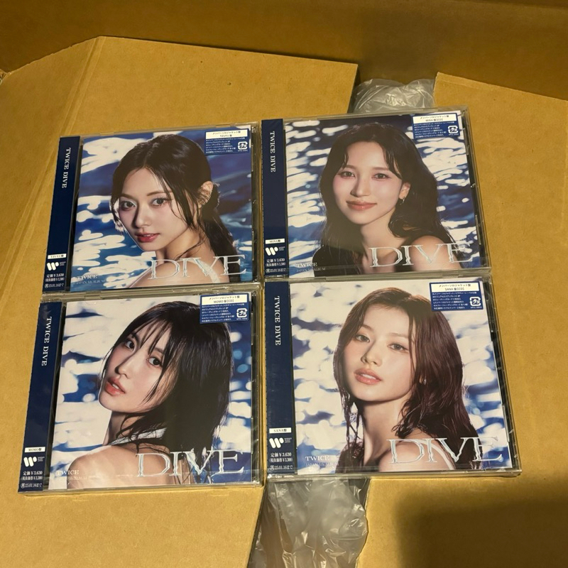 「全新現貨」TWICE日專 DIVE 個人盤 單封 日本 子瑜 Sana Mina Momo | 蝦皮購物