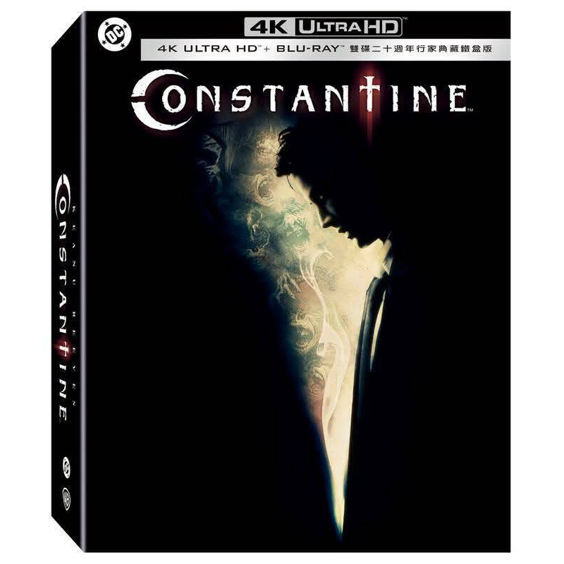 羊耳朵書店*華納經典4K/康斯坦汀: 驅魔神探 UHD+BD 雙碟二十週年典藏鐵盒版 Constantine (2005) UHD+BD | 蝦皮購物