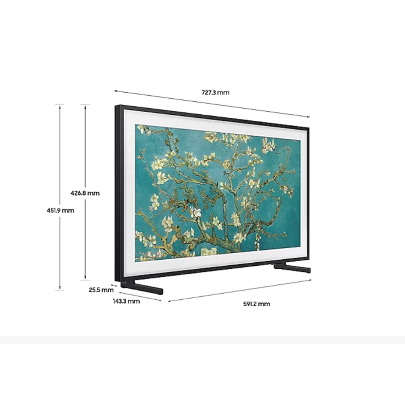 「全新」SAMSUNG 三星 32型FHD HDR The Frame 美學電視(QA32LS03CBWXZW) | 蝦皮購物