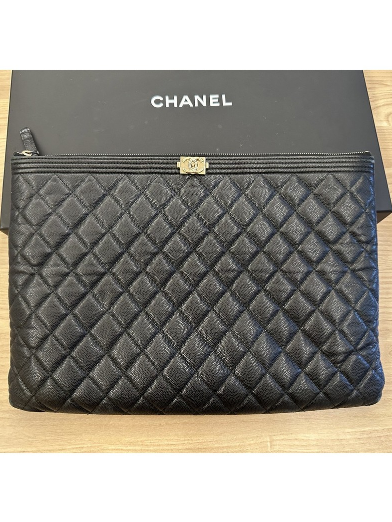 香奈兒 小香 CHANEL BOY A4文件手拿包 | 蝦皮購物