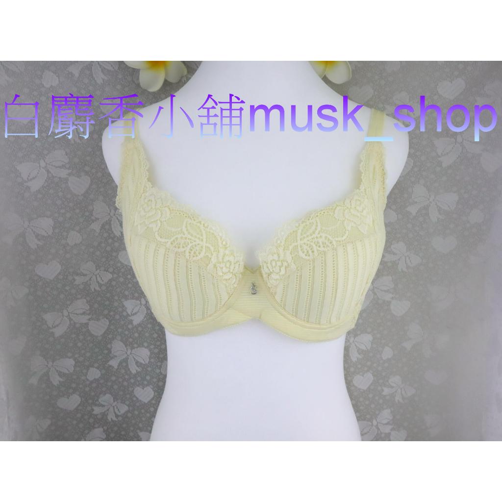尺寸38C=85C-晶石黃色Lamour系列條紋玫瑰蕾絲涼感包覆-S2030355＊白麝香小舖＊全新Swear思薇爾內衣 | 蝦皮購物