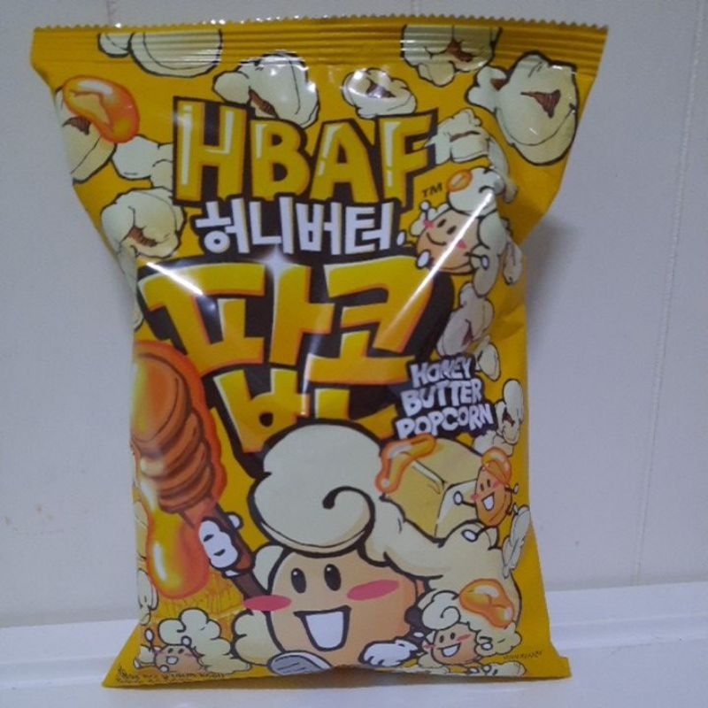 HBAF蜂蜜奶油味爆米花80g 2025/9/10(好老闆) | 蝦皮購物