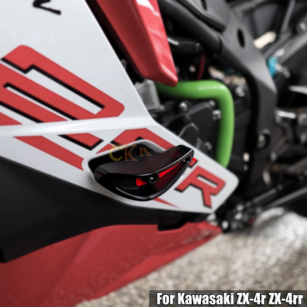 ZX4RR黑色防摔球 適用於 Kawasaki ZX4RR改裝車身防摔球 ZX-4RR 2024 Kawasaki N | 蝦皮購物