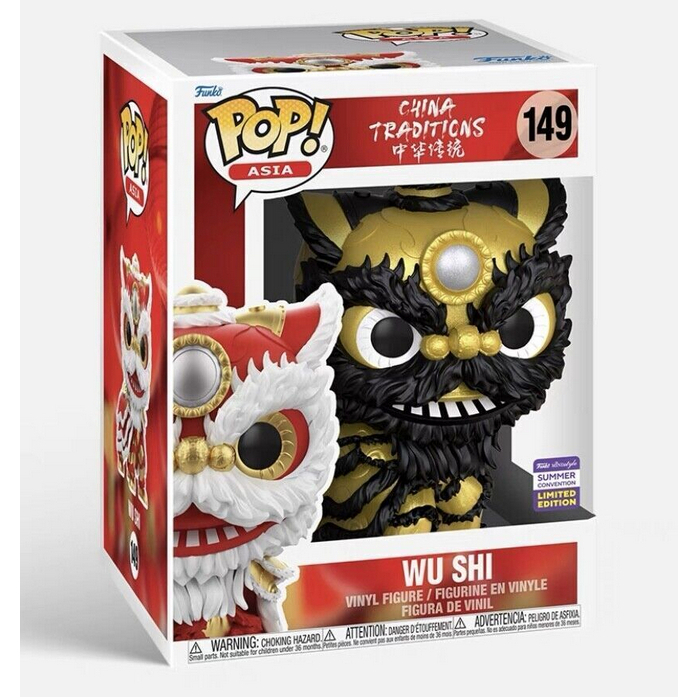 BEETLE FUNKO POP WU SHI ASIA 亞洲限定 舞獅 中華傳統 6吋 MINDSTYLE 黑金 | 蝦皮購物