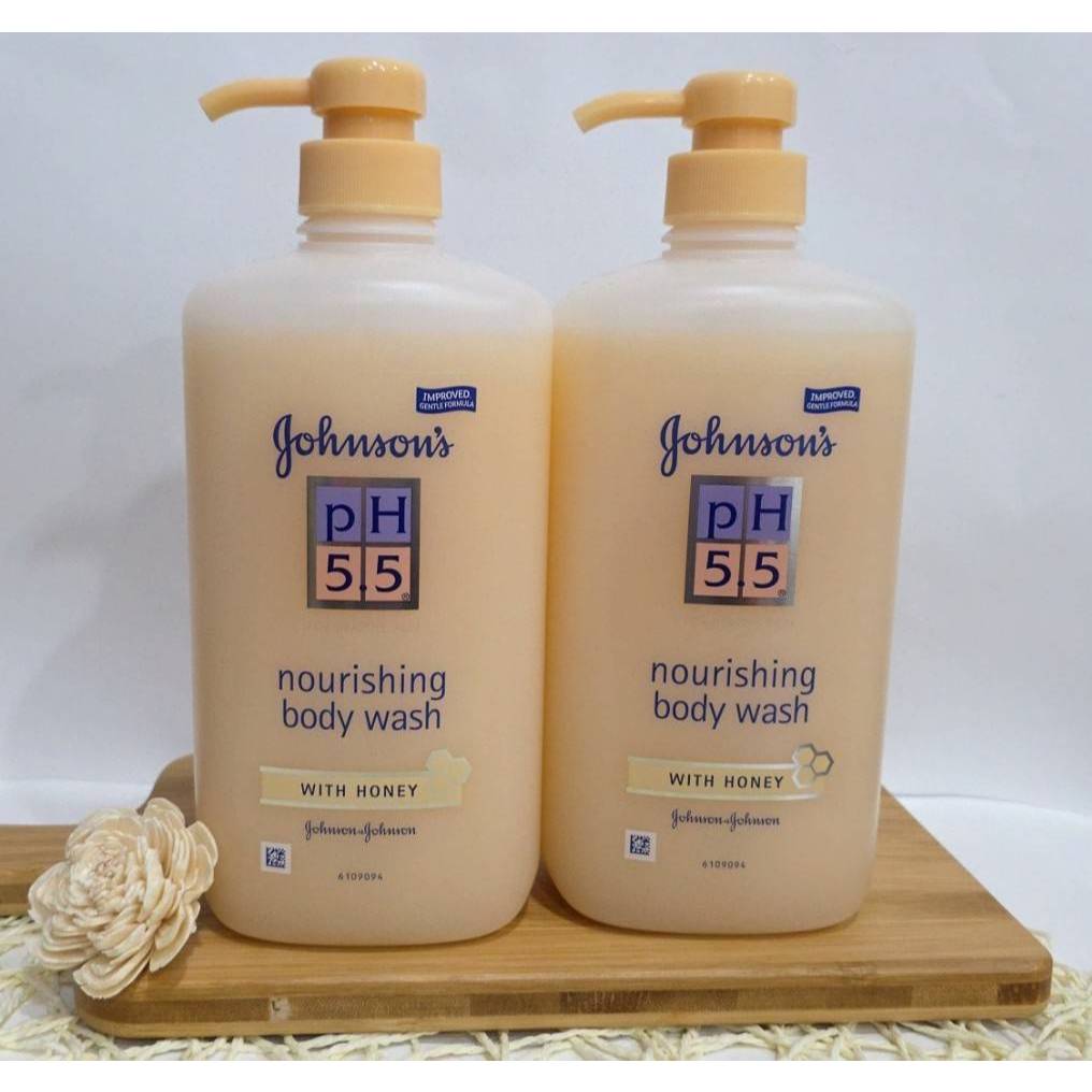 【嬌生 pH5.5 蜂蜜舒緩沐浴乳 750ml】溫和 × 水嫩 × 光澤(一單最多5瓶) | 蝦皮購物