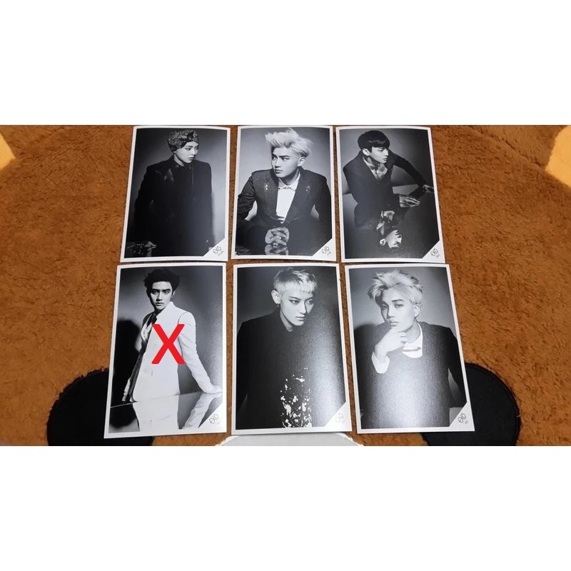 EXO 官方 照片 Overdose (西裝組) 拆賣 XIUMIN/SUHO/CHEN/TAO/KAI | 蝦皮購物