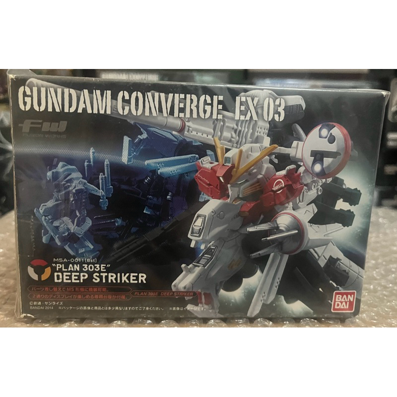 現貨 FW GUNDAM CONVERGE EX03 深境打擊 鋼彈 ex-s s 盒玩 | 蝦皮購物