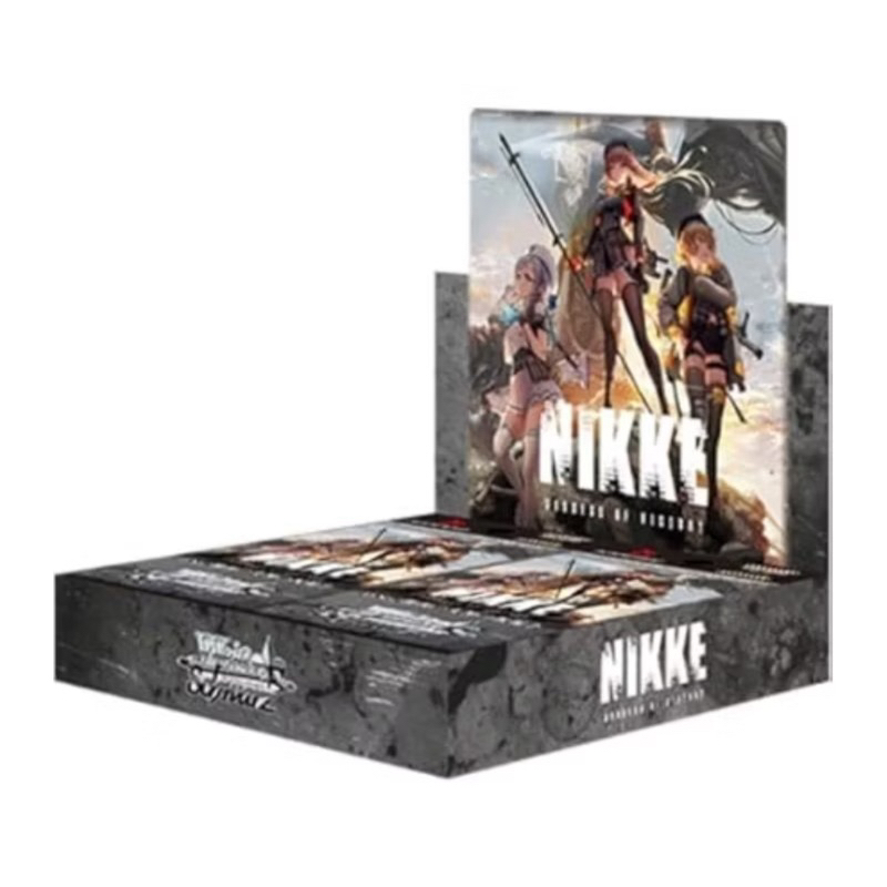 全新 現貨 日版 WS NIKKE 勝利女神 妮姬 初版 整盒 補充包 卡片 卡包 一包8張 共12包 特價一盒1490 | 蝦皮購物