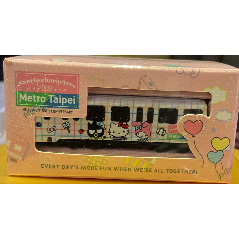 現貨 台北捷運xHello Kitty50th彩繪列車3D造型悠遊卡 | 蝦皮購物
