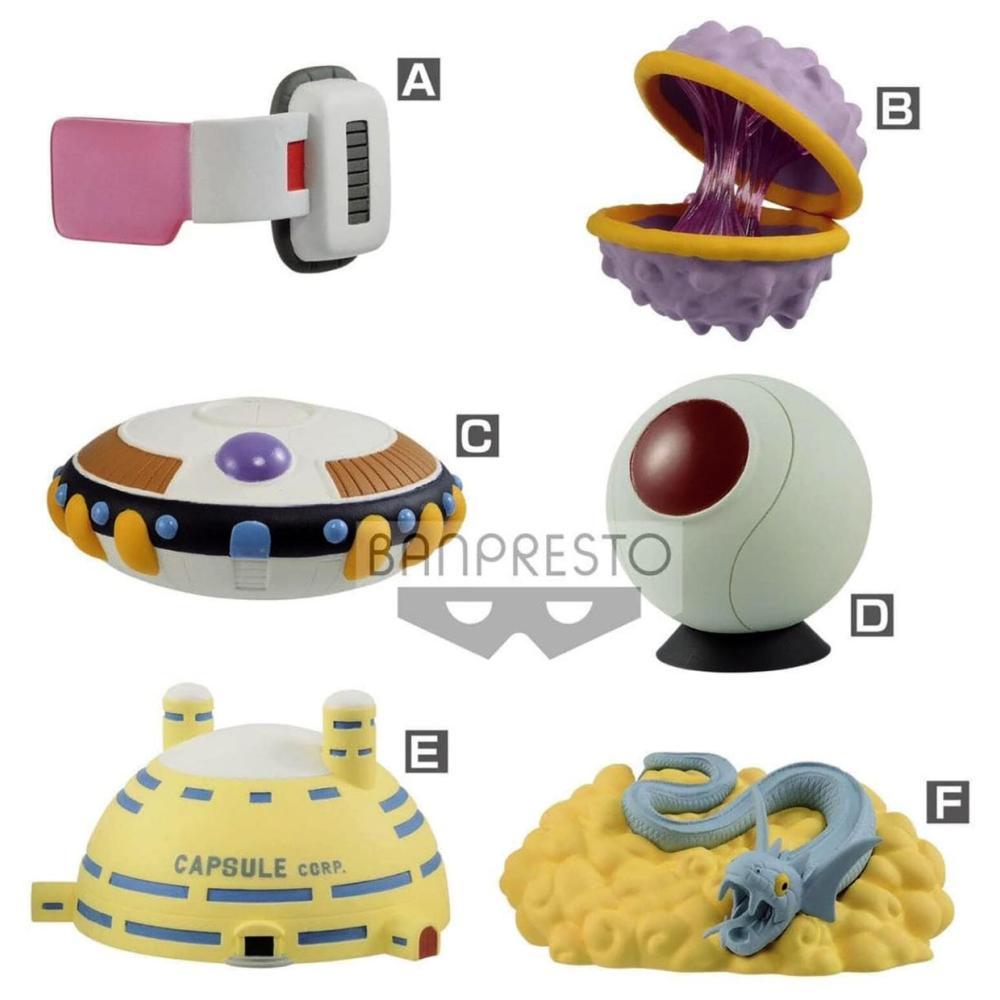 模型君 七龍珠Z 道具收藏小物 VOL.2 公仔景品 全6種 收藏 現貨 2540438 | 蝦皮購物