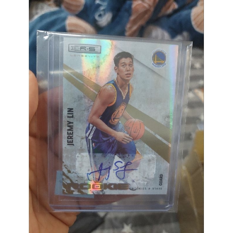 台灣之光林書豪Jeremy Lin 新人Rookie RC 親筆簽名卡 | 蝦皮購物