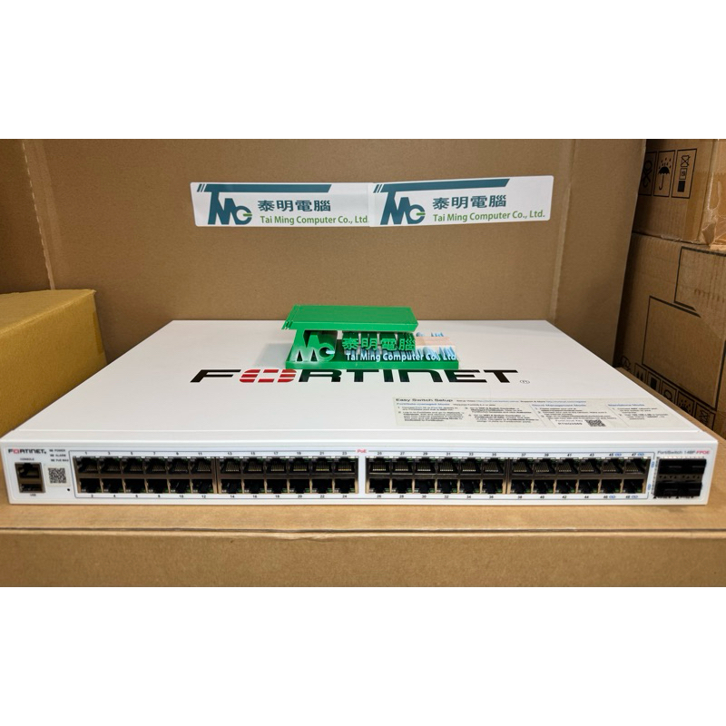 Fortinet FortiSwitch FS-148F-FPOE POE Switch網路供電 交換機 | 蝦皮購物