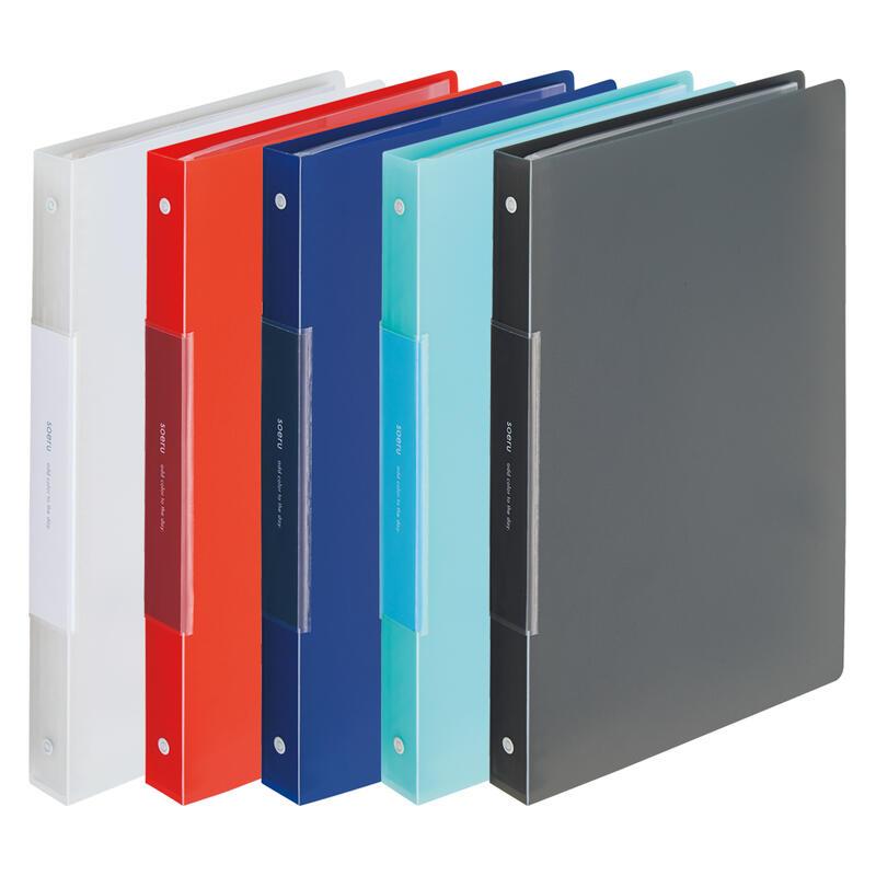 日本 LIHIT LAB. soeru系列 A4專用30孔活頁式資料本-附15入內頁(N-8501)大容量收納 | 蝦皮購物