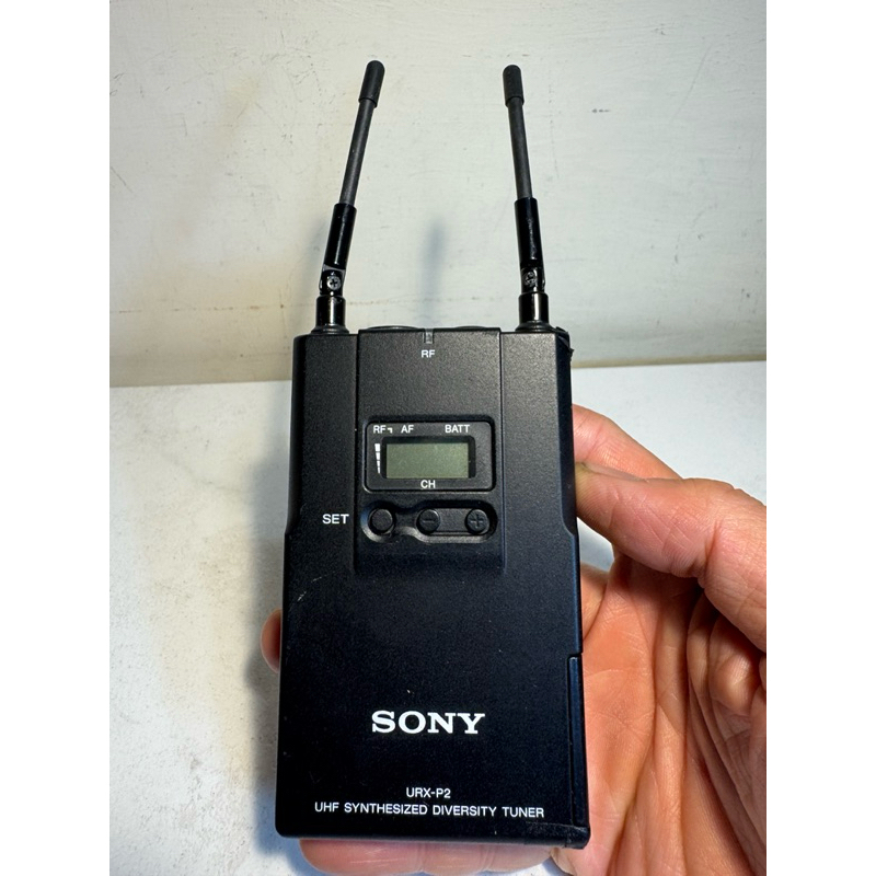 Sony URX-P2 無線麥克風 接收器 mini mic NG品 | 蝦皮購物