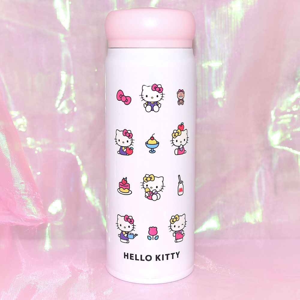 Hello Kitty 不鏽鋼保溫 保冷瓶 480ml Sanrio Skater日本正版 輕量易開 ok101 | 蝦皮購物