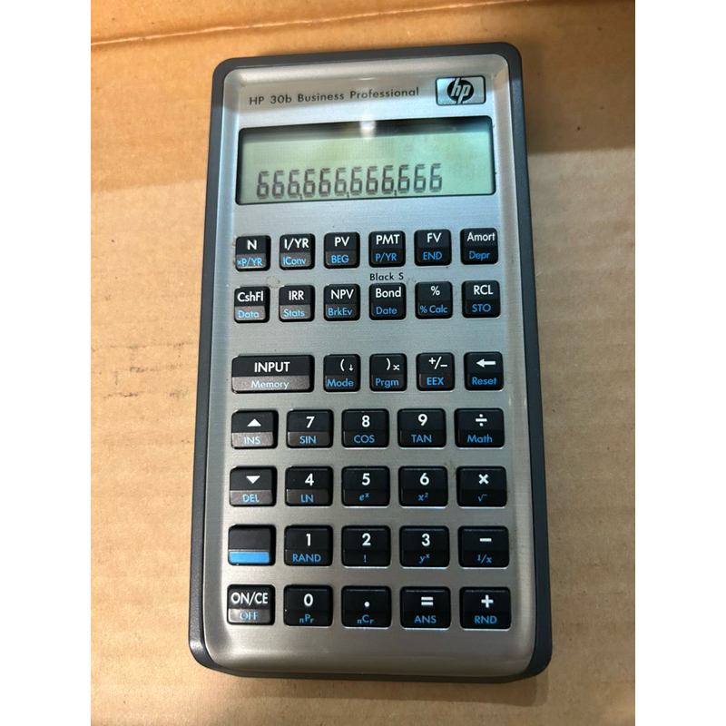 二手HP-30B Business Professional 計算機/會計計算機/財務計算機/程式計算機 | 蝦皮購物