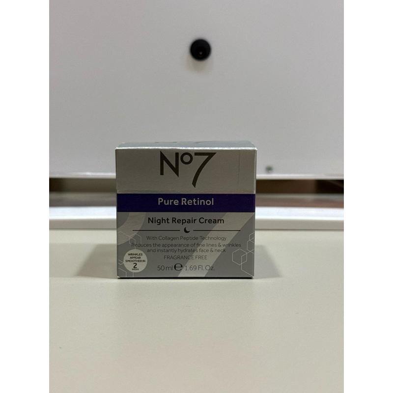 全新 No.7 Pure Retinol Night Repair Cream | 蝦皮購物