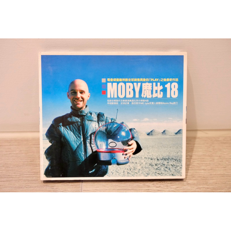 【典藏音樂CD專輯】Moby • 18｜魔比•18 ｜電音頑童｜金童魔比 Mega Moby 科技音樂頑童｜最佳另類演唱 | 蝦皮購物