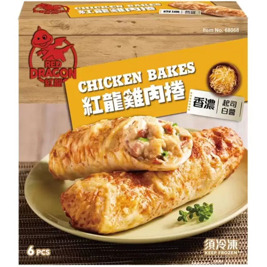紅龍 冷凍雞肉捲 220公克 X 6入 | 蝦皮購物