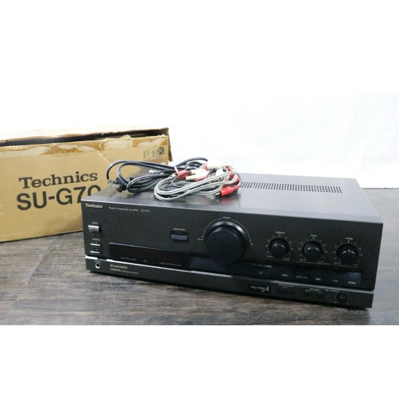 {肥貓黑膠｝Technics SU-G70 綜合擴大機Integrated Amplifier | 蝦皮購物