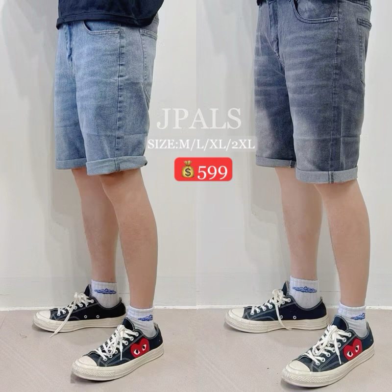 【JPALS】 超彈力 四色 水洗 YKK拉鍊 素面 彈性 牛仔短褲 窄版 五分牛仔短褲（JP777） | 蝦皮購物