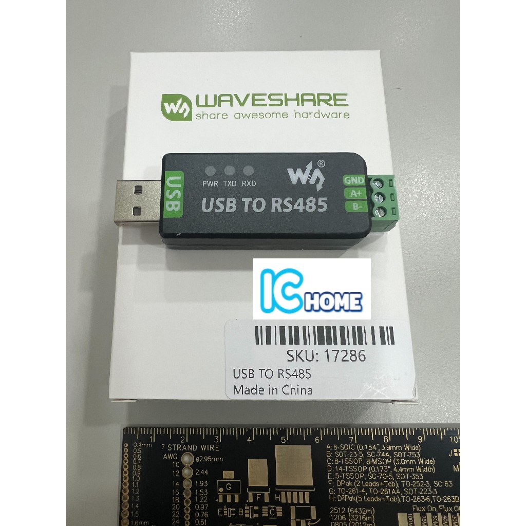 ICHOME 全新原裝 WAVESHARE 微雪 工業級 USB to RS485 FT232RL | 蝦皮購物