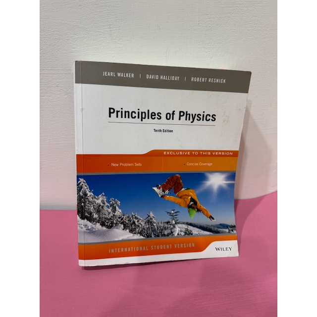 Principles of Physics, 10th Edition 原文書 六成新 | 蝦皮購物