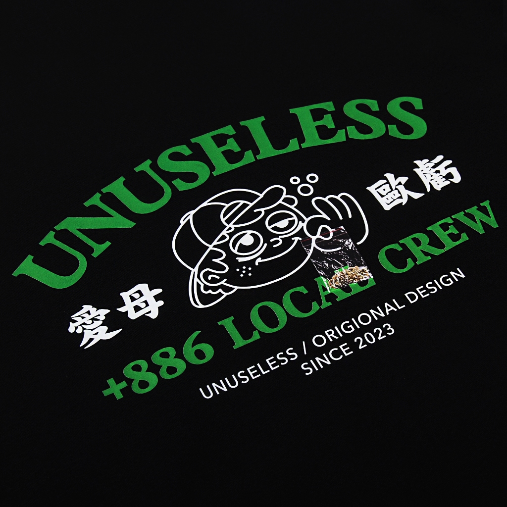 任選第二件6折 【 Unuseless 】I’m OK 100%純棉短T ( 黑 ) | 蝦皮購物