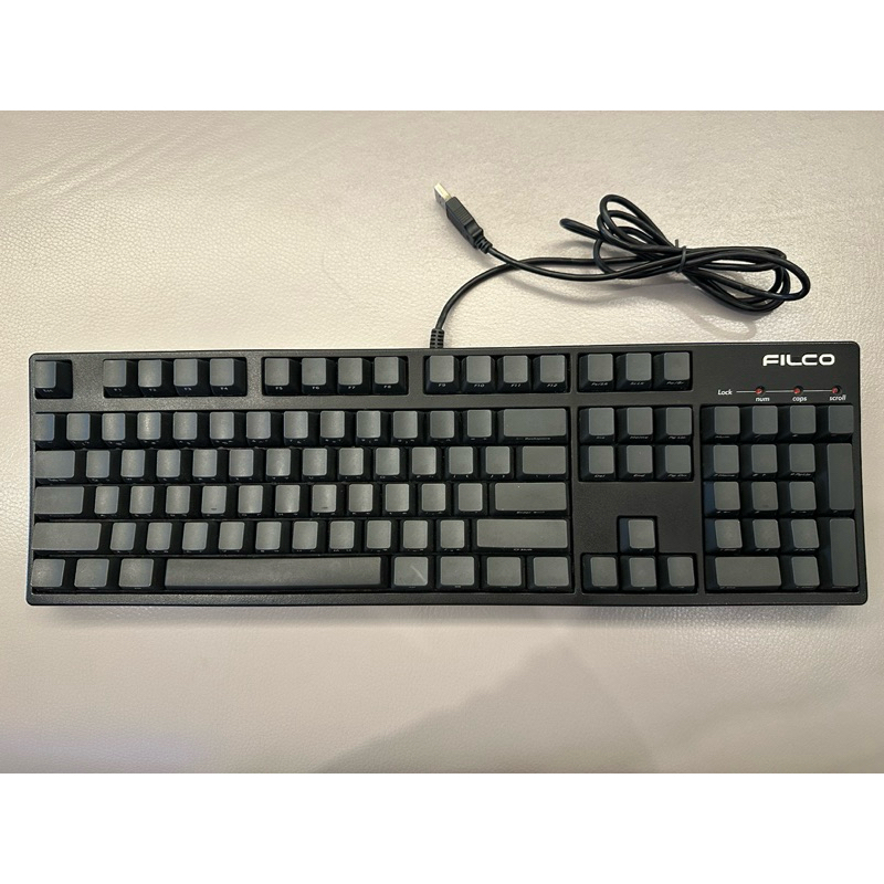 《二手》FILCO Majestouch 100% 側印 中/英文 104鍵機械式鍵盤 黑軸 | 蝦皮購物