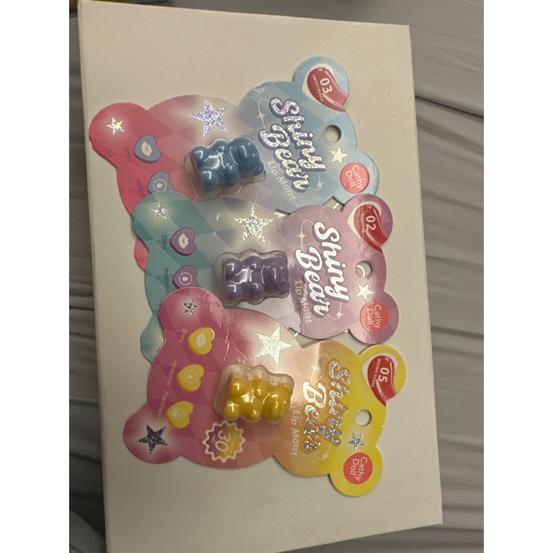 泰國小熊口紅 色號020305 迷你口紅 | 蝦皮購物