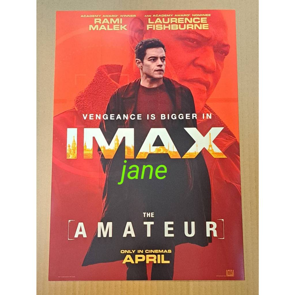 電影 復仇反擊戰 THE AMATEUR 電影海報 IMAX海報 A3海報 | 蝦皮購物