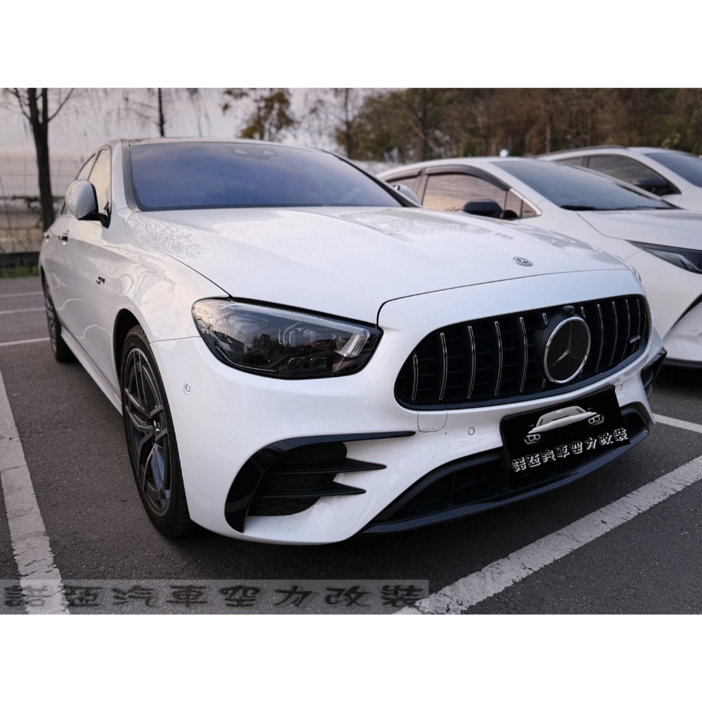 賓士 BENZ W213 LCI 小改款 E200 E250 E300 升級 E53 樣式 前保桿 後保桿 側裙 台製 | 蝦皮購物