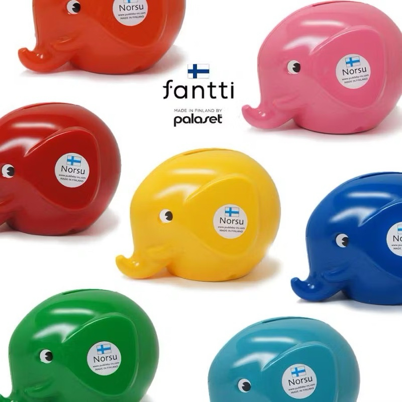 立即出貨‼️Karina🇯🇵日本Norsu fantti palaset芬蘭 可愛大象COIN BANK貯金箱 | 蝦皮購物