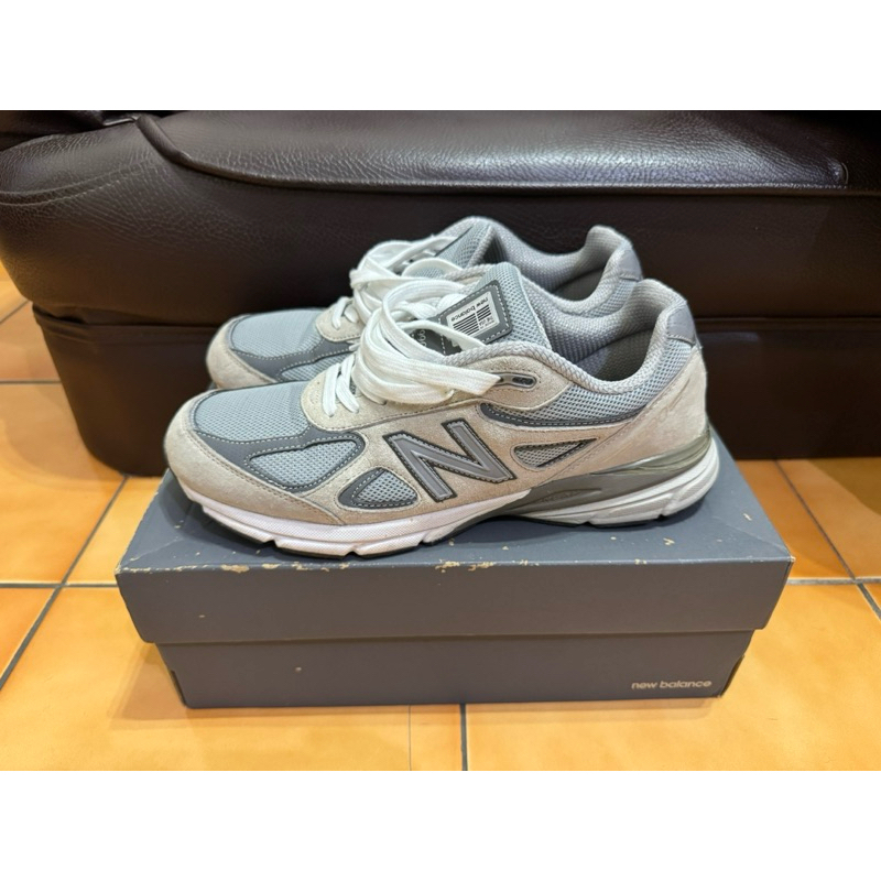 New balance NB 990 V4元祖灰 尺寸：us10.5 | 蝦皮購物