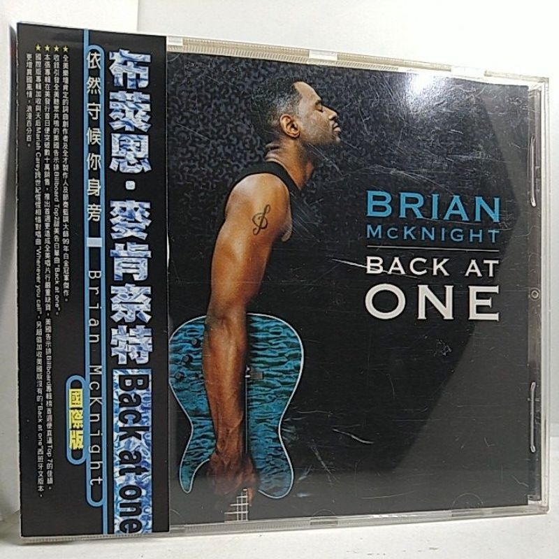原版歐盤 布萊恩麥肯奈特 Brian McKnight / 依然守候你身旁 Back at one 二手西洋CD/含側標 | 蝦皮購物