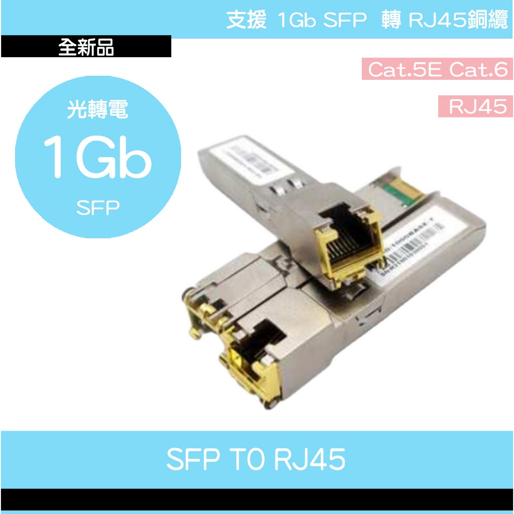 光轉電模塊 SPF 轉 RJ45 X520 X710 1G 1Gb 網路卡 交換機 可用 | 蝦皮購物