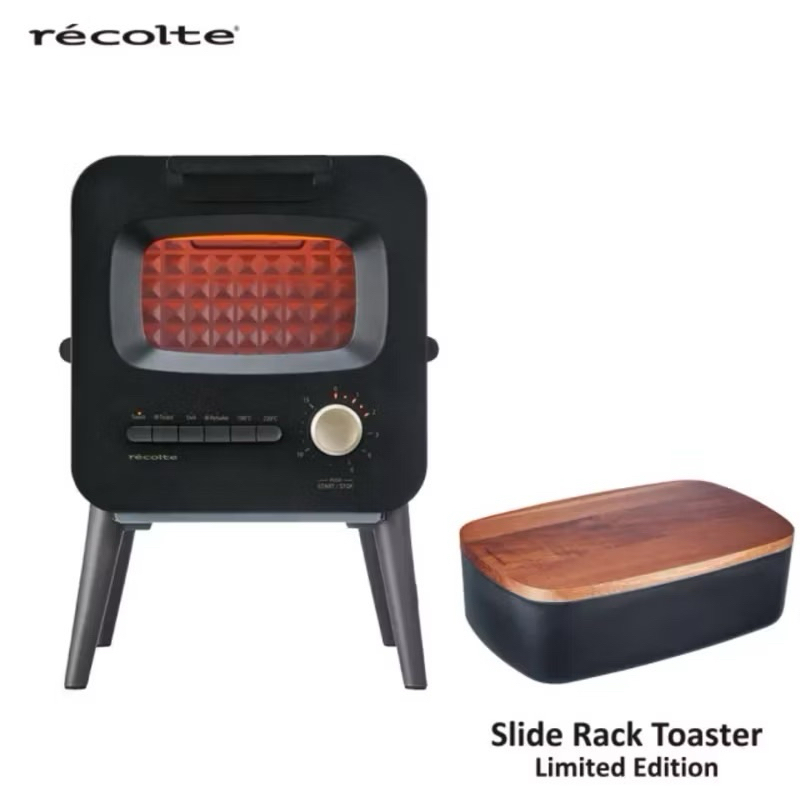 中華電信續約贈品出清recolte麗克特Slide Rack Toaster 烤箱RSR-2 Limited 烤麵包機 | 蝦皮購物