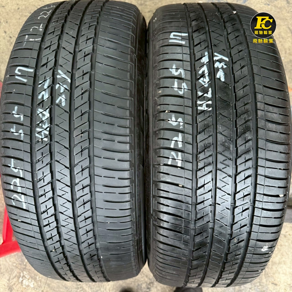 飛馳輪業 中古胎 H272. 225 55 17 普利司通 HL422 9成新 2條4000元 | 蝦皮購物