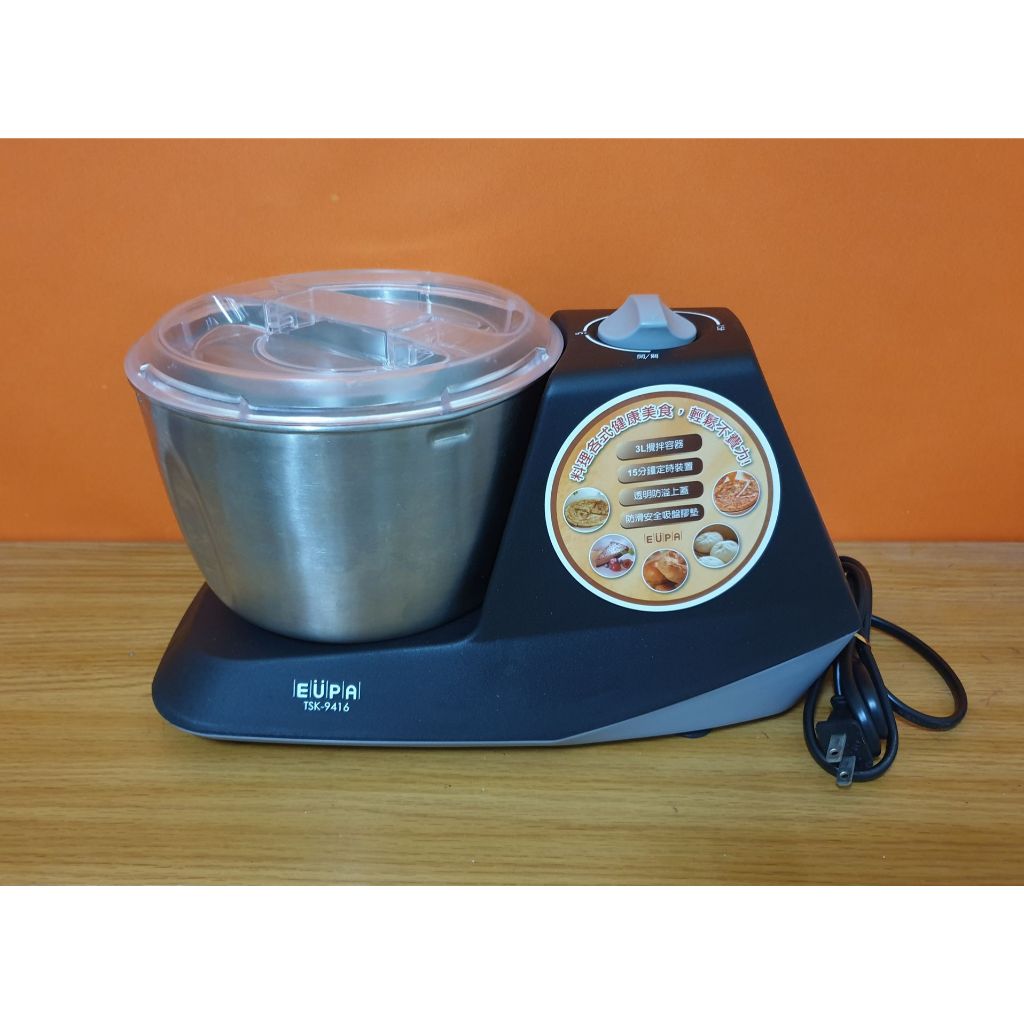 攪拌器 二手精品 優柏 EUPA 多功能麵團攪拌機 TSK-9416 | 蝦皮購物