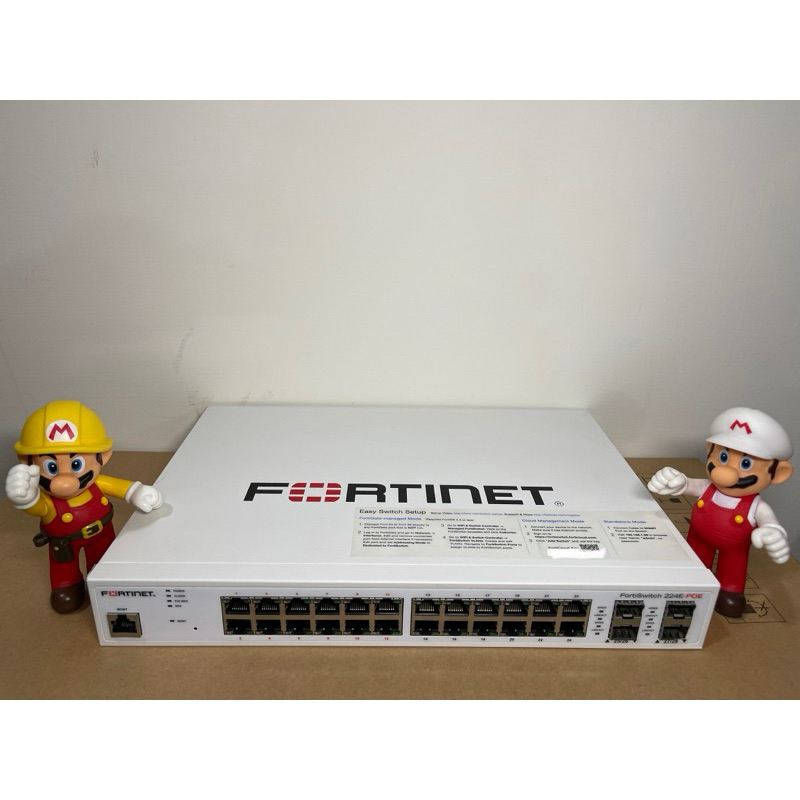 Fortinet FortiSwitch FS-224E-POE 網路供電 福利品 | 蝦皮購物