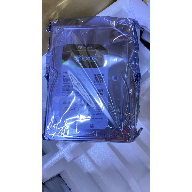 Seagate 2TB 2T Exos 7E10 企業級硬碟機 ST2000NM000B 未拆封 | 蝦皮購物
