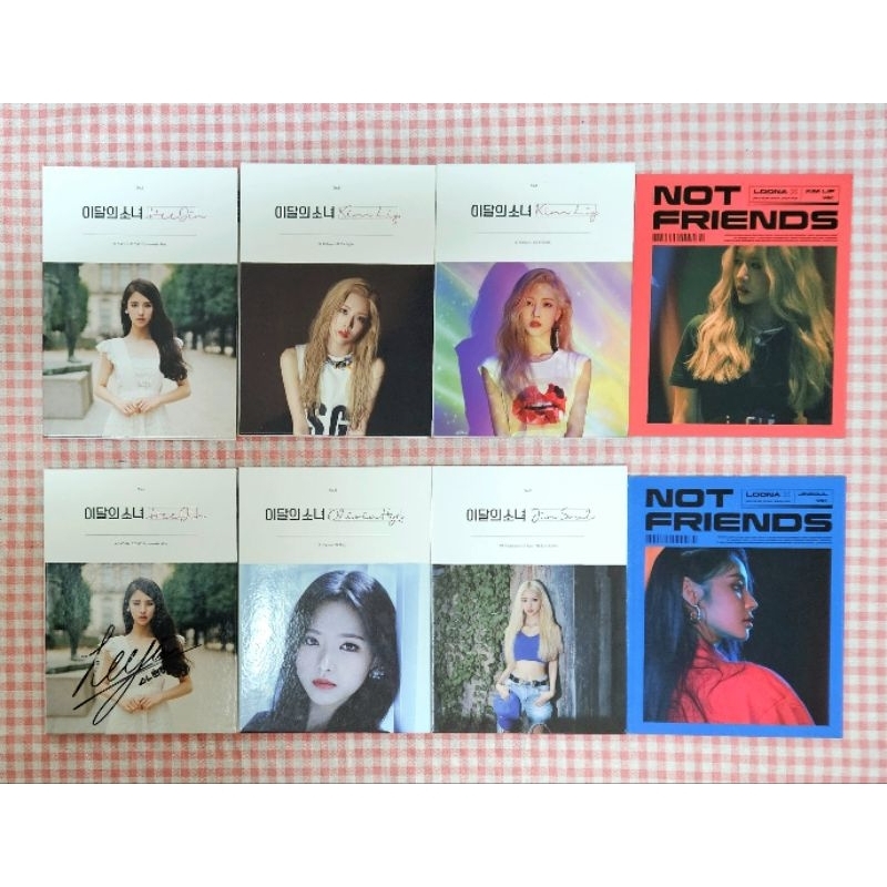 〔出售〕本月少女 LOONA 個人專輯 Not Friends ARTMS Loossemble 空專 無小卡 | 蝦皮購物