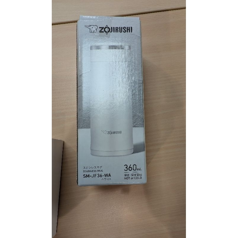 ZOJIRUSHI 象印 不鏽鋼可分解杯蓋真空保溫杯 360ml(SM-JF36 保溫瓶) | 蝦皮購物