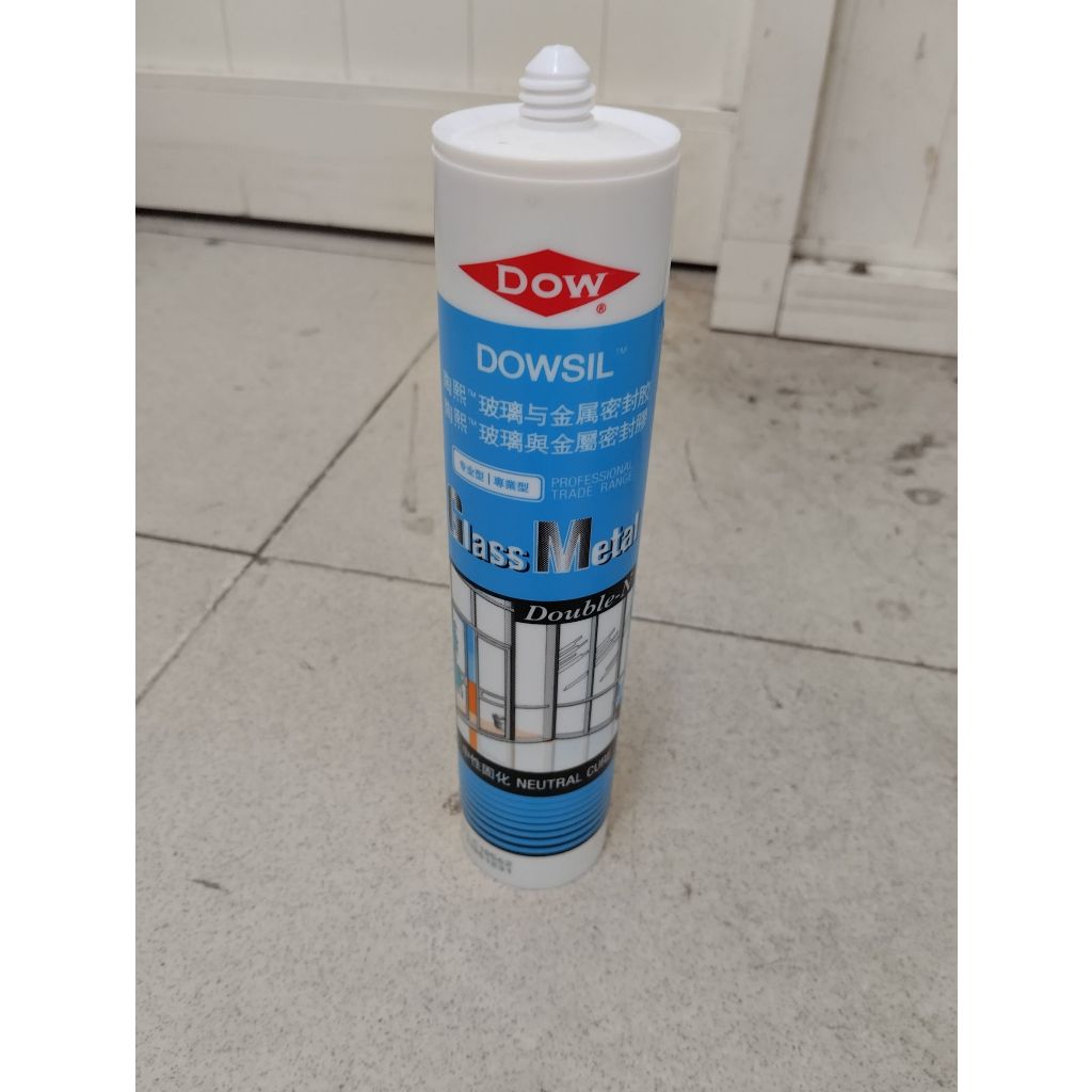 【singcoco】道康寧 戶外耐候萬用矽利康 中性 淺灰 GM 玻璃與金屬填縫劑 單支 | 蝦皮購物