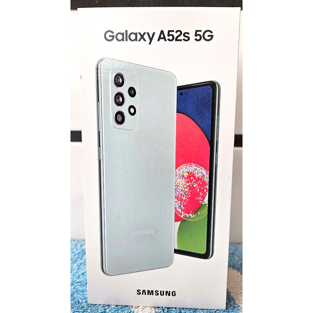 【升級出售】二手 三星SAMSUNG Galaxy A52s 5G (6G+128G) 粉綠色 6.5吋 加贈透明保護殼 | 蝦皮購物