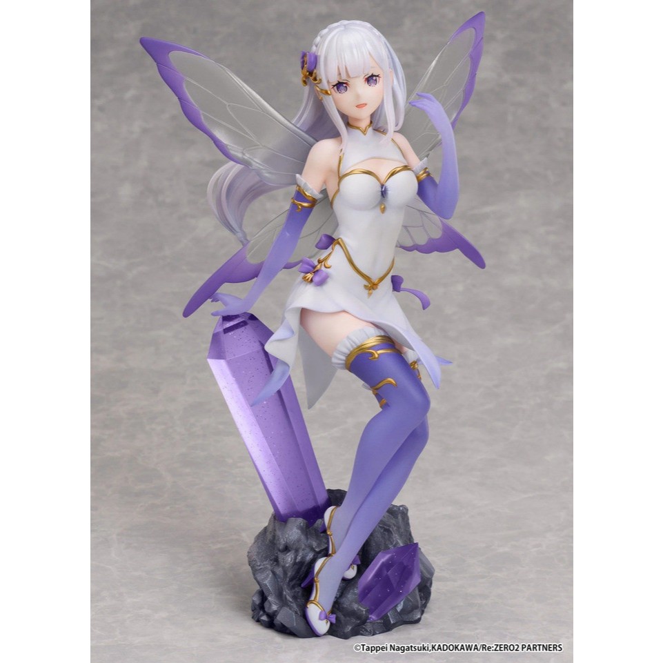 【杜老爹玩具】 elCOCO 1/7 Re:從零開始的異世界生活 愛蜜莉雅 寶石公主Ver. PVC完成品 | 蝦皮購物