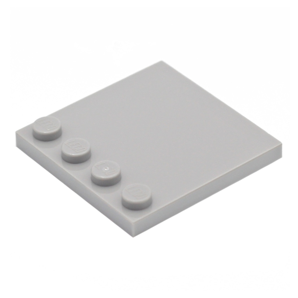COOLPON｜這是樂高®LEGO®的正版零件 淺灰 6179 4x4 變形板 側邊緣4顆螺柱 平滑磚 4211837 | 蝦皮購物